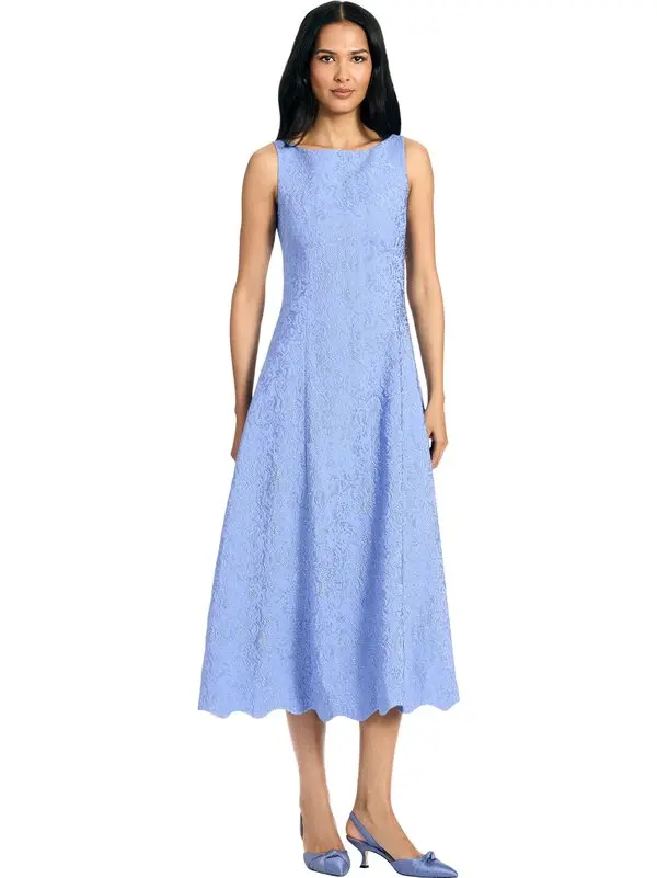 Sachin & Babi Alice A-line Tea Length Dress - Opal