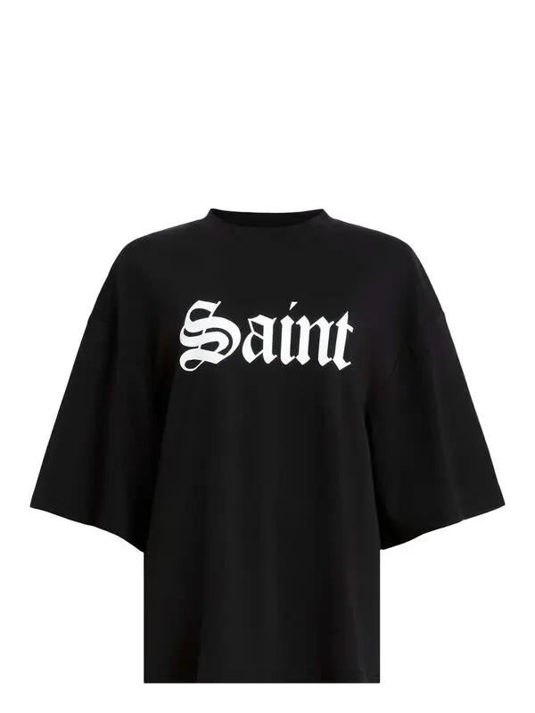 ALLSAINTS Cotton Amelie T-shirt - Black