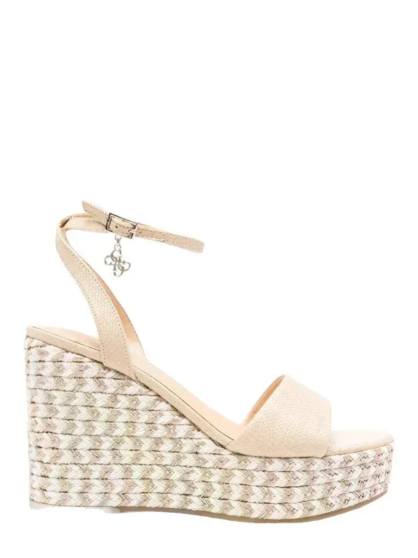 Guess Everly Wedge Sandals - Neutrals