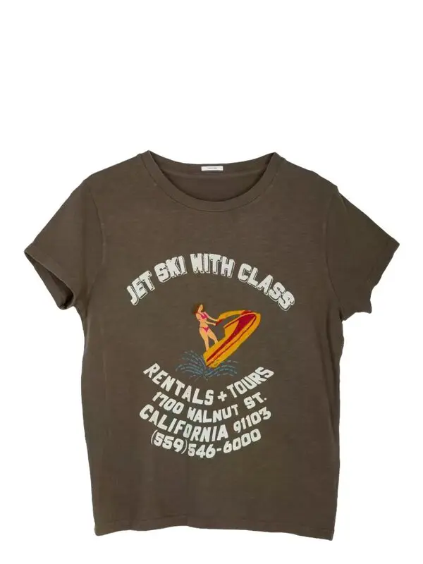 MOTHER The Sinful Graphic-print T-shirt - Green