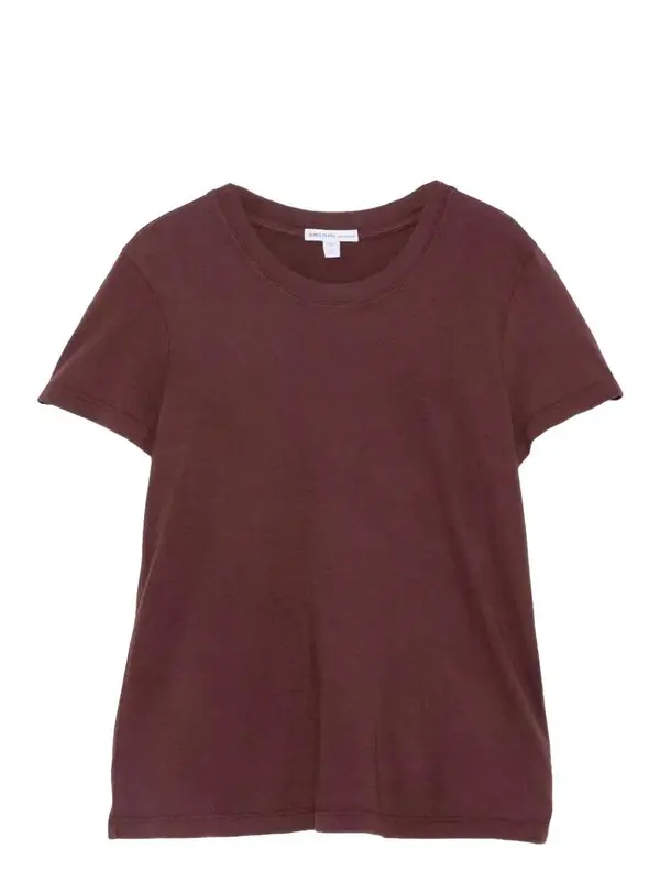 JAMES PERSE Short-sleeve Crew-neck T-shirt - Red