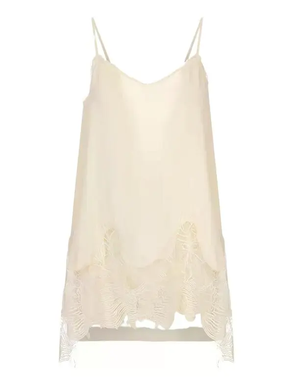 Fabiana Filippi Lace-trim Top - Pink