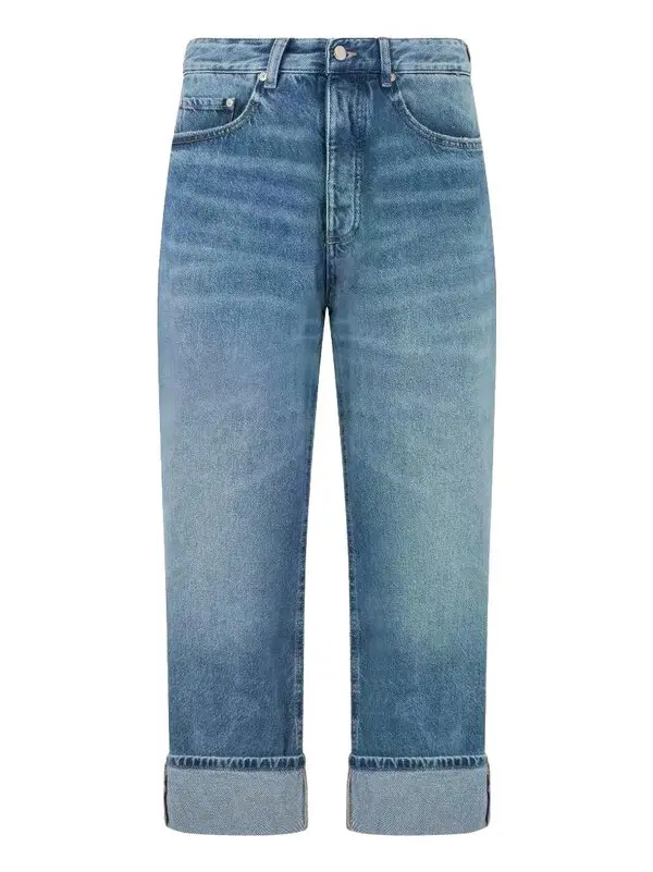 ICON DENIM LOS ANGELES Ross Turn-up Loose-fit Jeans - Blue