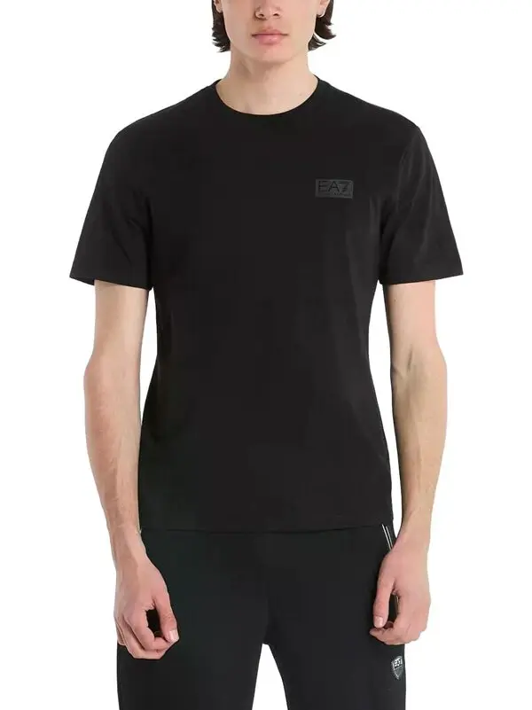 EA7 Logo-patch T-shirt - Black