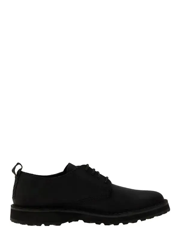Clarks Solsbury Derby Shoes - Black