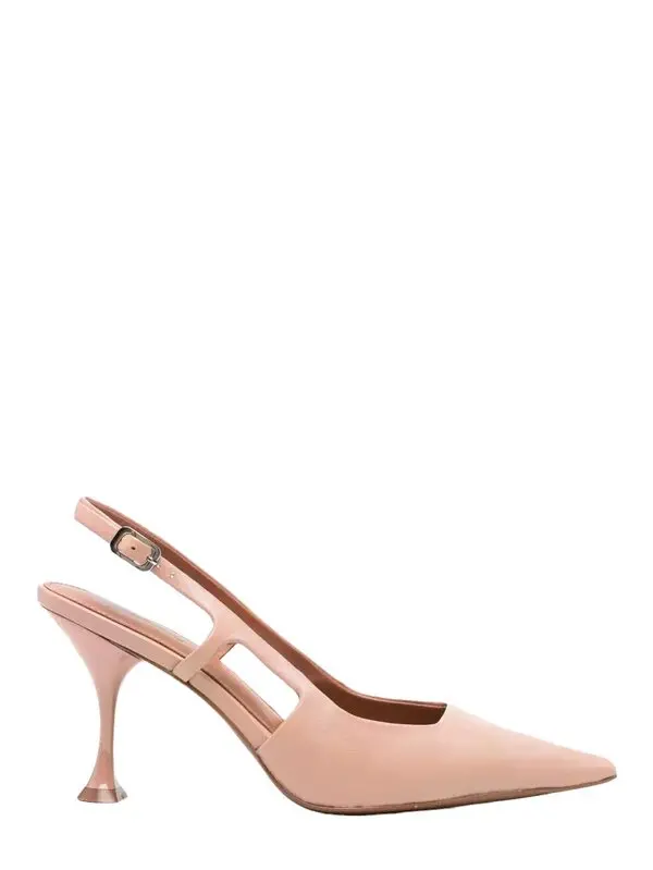 Lola Cruz Rhina Pointed-toe Slingback Sandals - Pink