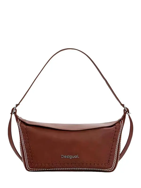 Desigual Trama Munich Cross Body Bag - Brown