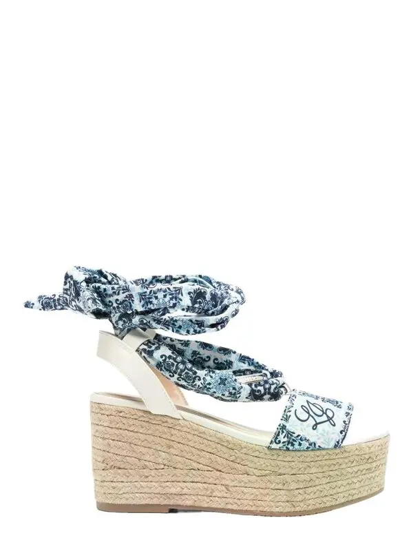 Liu Jo Ankle-strap Platform Sandals - Blue