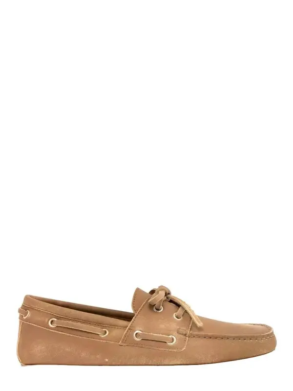 Gucci Interlocking G Boat Shoes - Neutrals