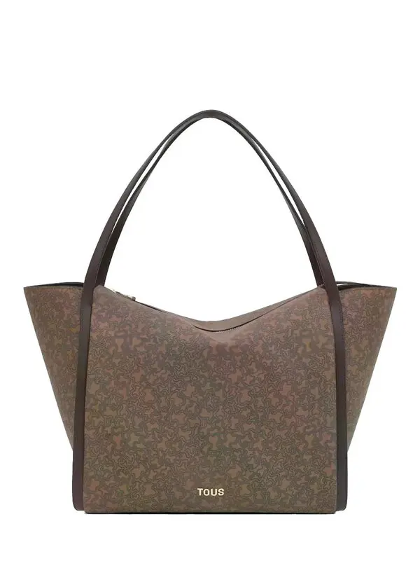 TOUS Kaos Signature-pattern Large Tote Bag - Brown
