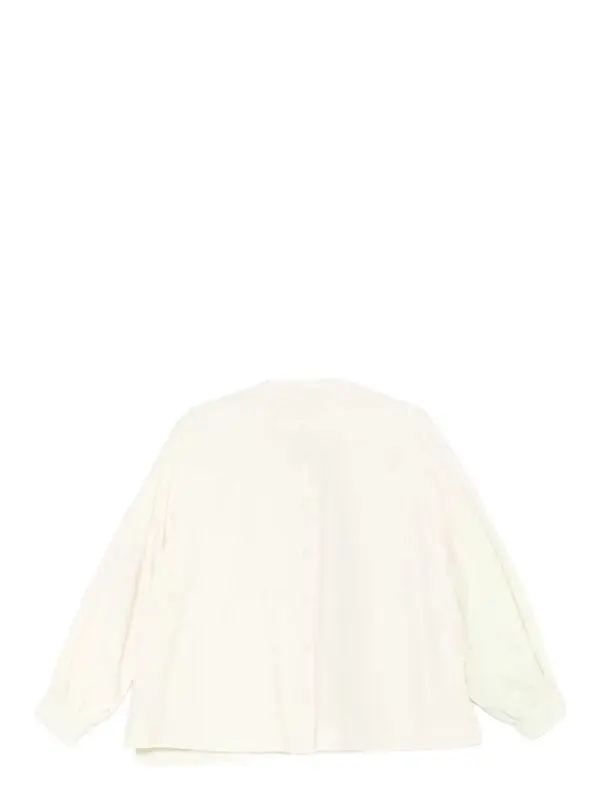 CASEY CASEY Button-up Long-sleeve Shirt - Neutrals