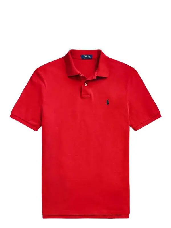 Polo Ralph Lauren Logo-embroidered Polo Shirt - Red