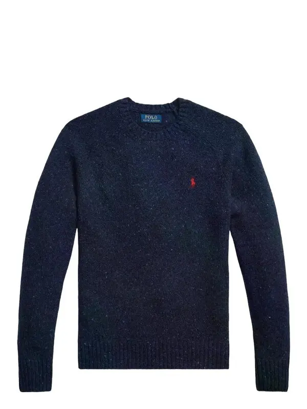 Polo Ralph Lauren Logo-embroidered Sweater - Blue