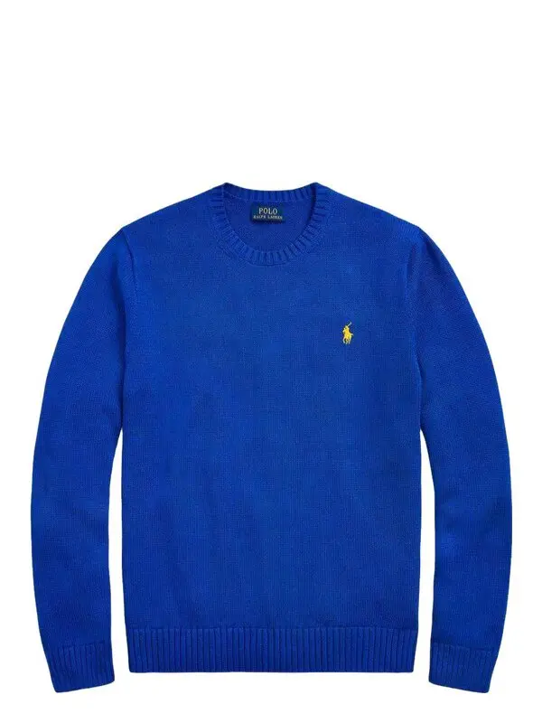 Polo Ralph Lauren Logo-embroidered Sweater - Blue