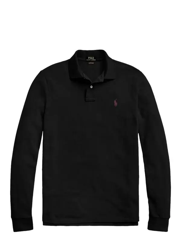 Polo Ralph Lauren Long-sleeve Polo Shirt - Black