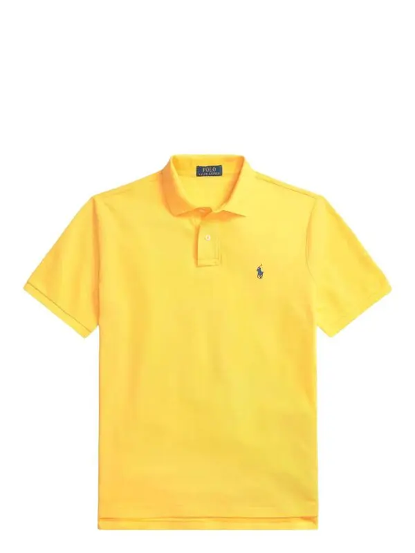 Polo Ralph Lauren Embroidered-logo Polo Shirt - Yellow