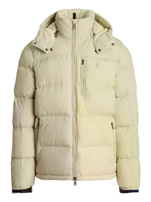 Polo Ralph Lauren Hooded Quilted Jacket - Neutrals