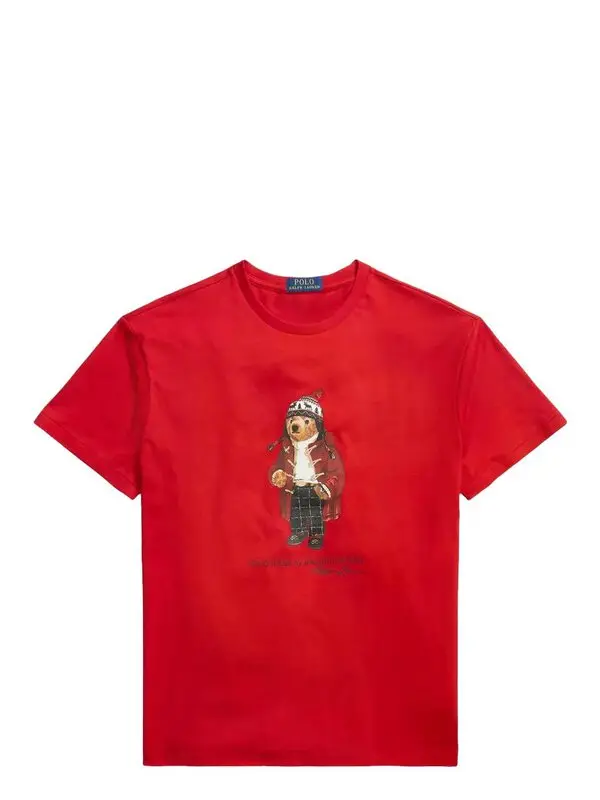 Polo Ralph Lauren Bear-print T-shirt - Red