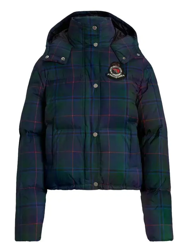 Ralph Lauren Logo-patch Puffer Jacket - Green