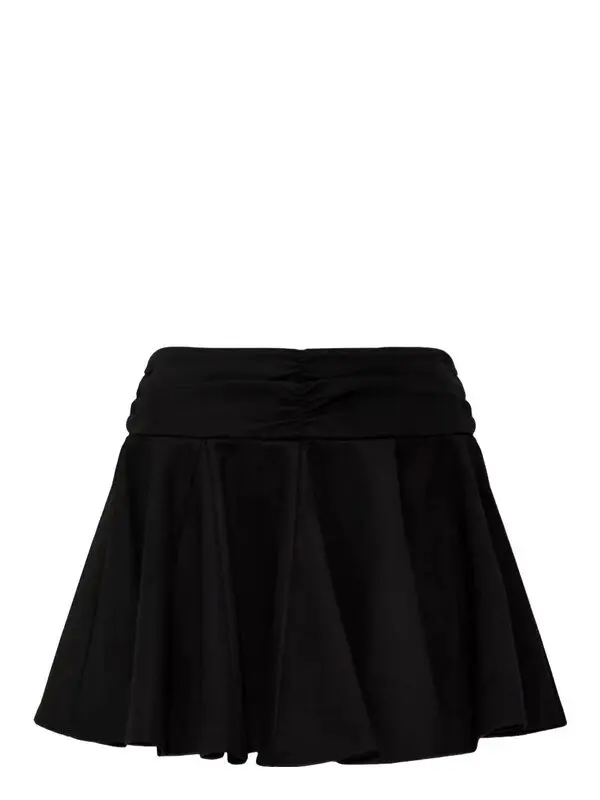 ALLSAINTS Tulip Pleated Mini Skirt - Black
