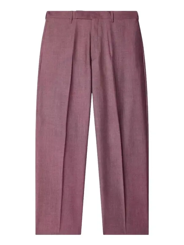 Paul Smith Relaxed-fit Pleated Trousers - Pink