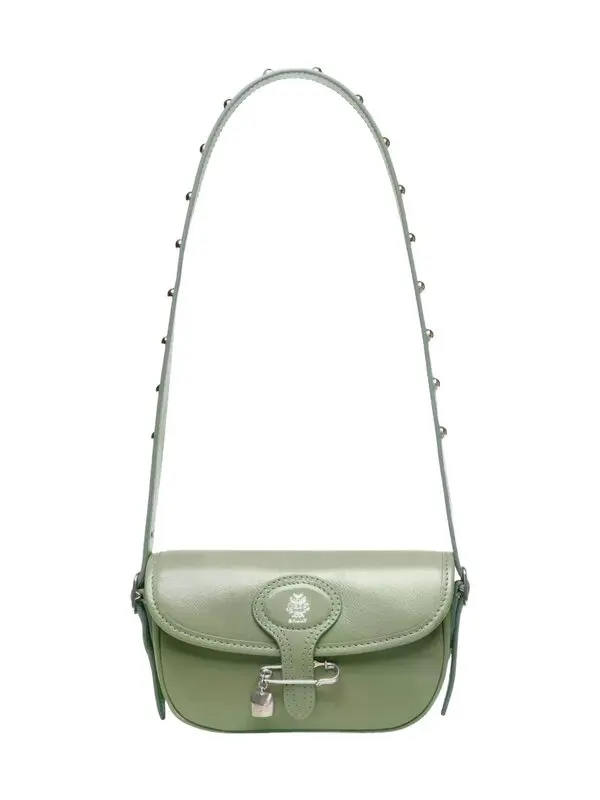 Bally Mini Beckett Leather Shoulder Bag - Green
