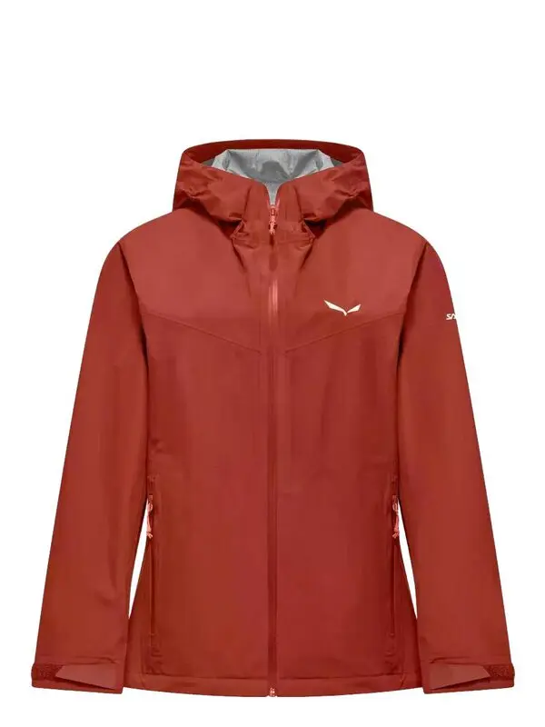 SALEWA Hooded Lightweight Jacket - Red