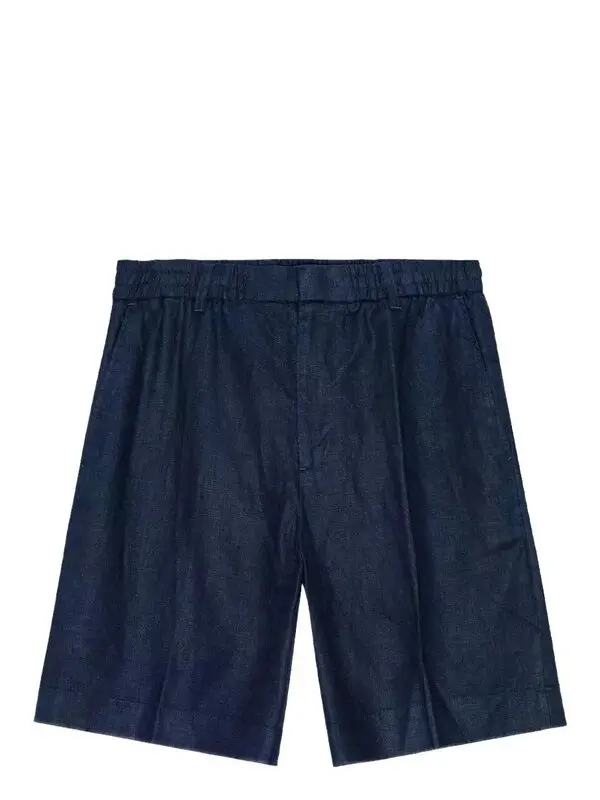 Nn07 Elasticated Shorts - Blue