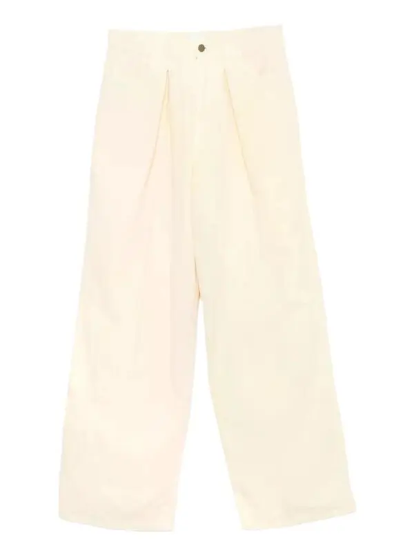 HAIKURE Pleated Pocket Trousers - Neutrals