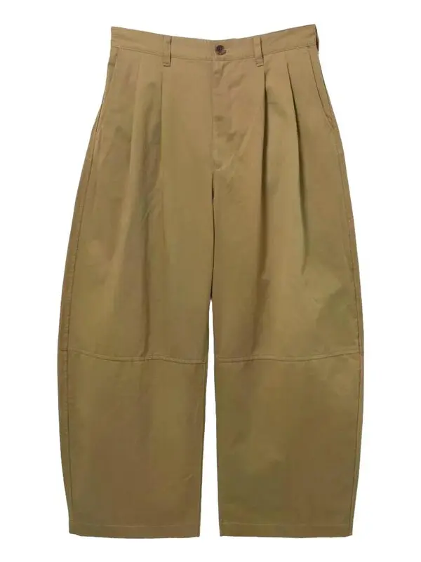Comme Des Garçons Wide-leg Trousers - Brown