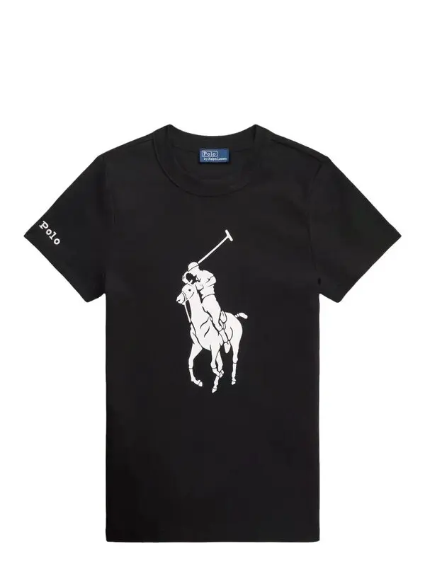 Polo Ralph Lauren Logo-print T-shirt - Black