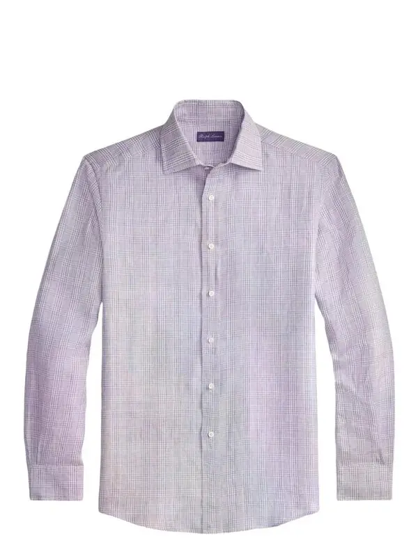 Ralph Lauren Purple Label Check-pattern Shirt - Purple
