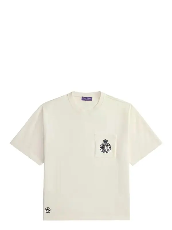 Ralph Lauren Purple Label Logo-detail T-shirt - White