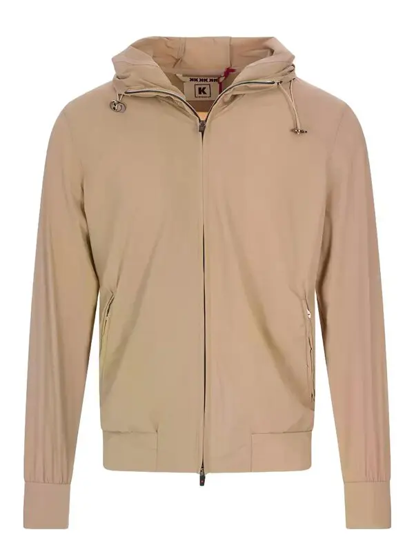 KIRED Zip-up Hooded Jacket - Neutrals