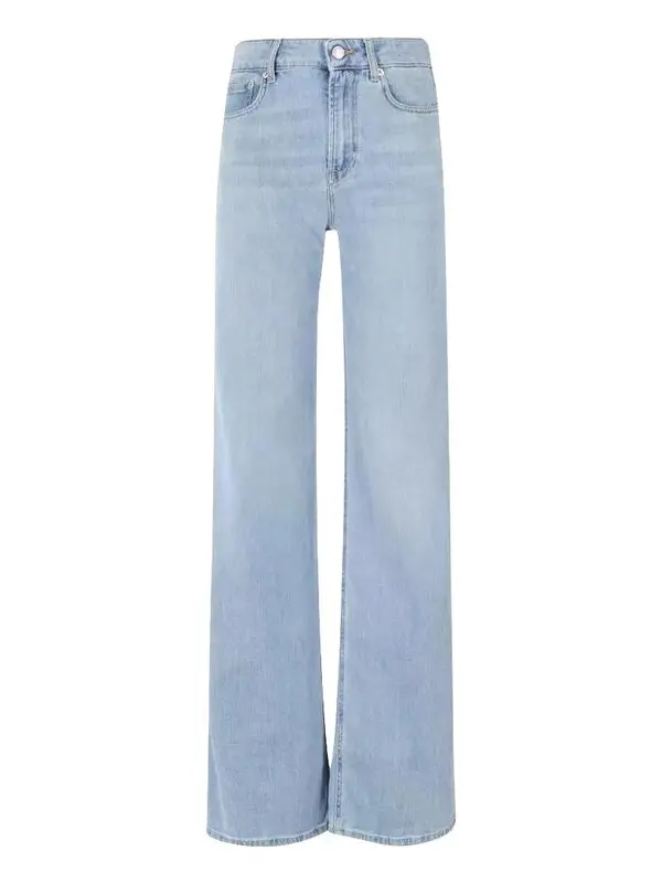 DEPARTMENT 5 Wide-leg Faded-effect Jeans - Blue