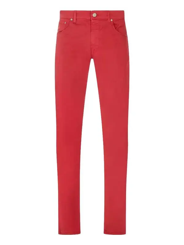 PT TORINO Slim-fit Trousers - Red