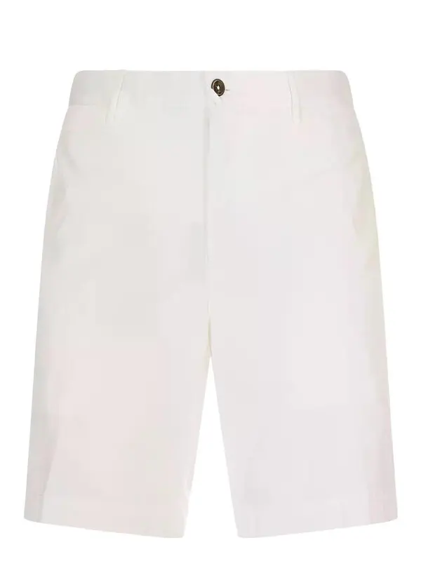 PT TORINO Button-fastening Shorts - White