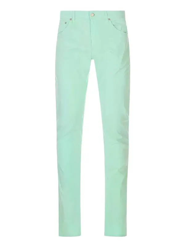 PT TORINO Logo-patch Slim-fit Trousers - Blue