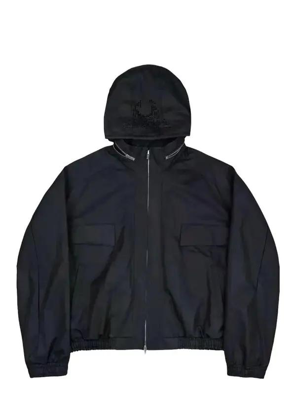 FFFPOSTALSERVICE Zip-up Hooded Jacket - Black