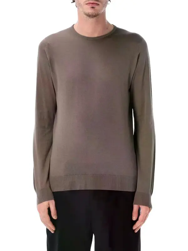 John Smedley Hatfield Crew-neck Sweater - Brown