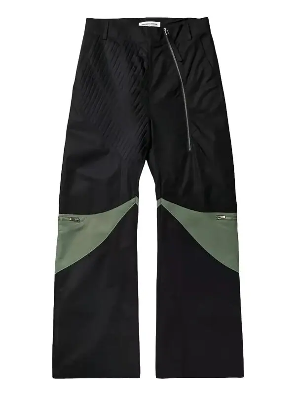 FFFPOSTALSERVICE Contrast-insert Trousers - Black