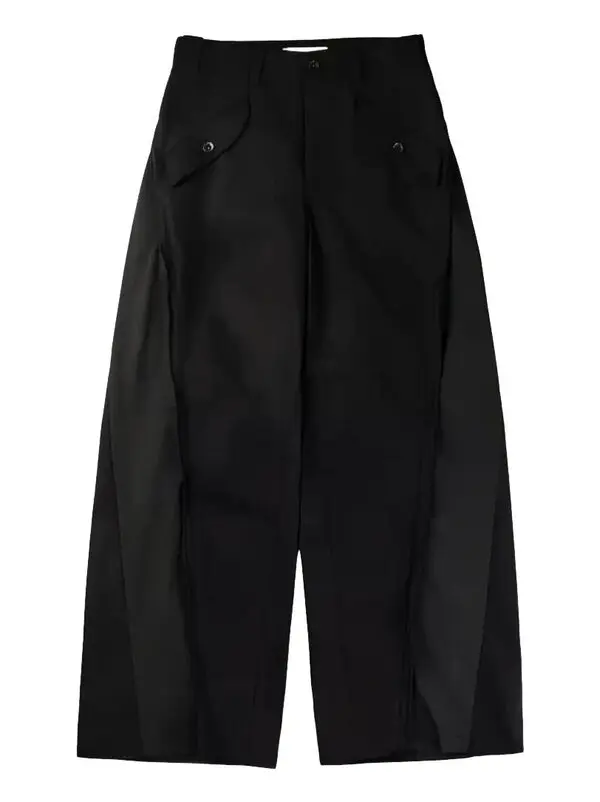 FFFPOSTALSERVICE Konarak Panelled Trousers - Black