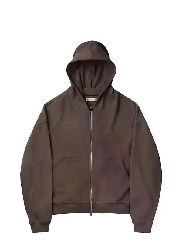 FFFPOSTALSERVICE Zip-up Hoodie - Brown