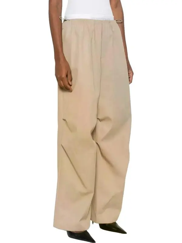 Alexander Wang Elasticated-waistband Palazzo Pants - Neutrals