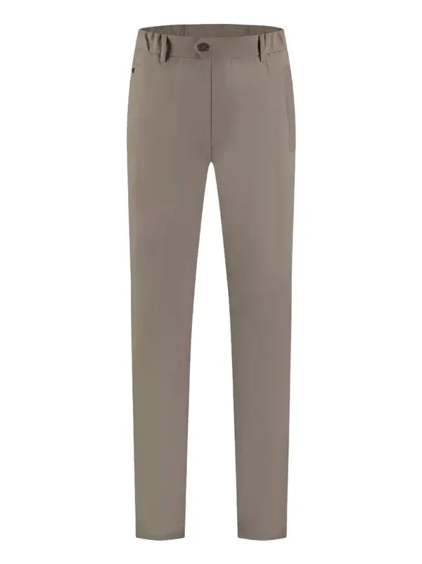 Marco Pescarolo Elasticated-waistband Trousers - Brown