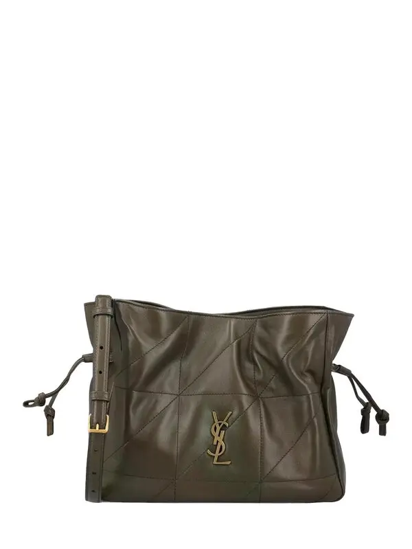 Saint Laurent Jamie Quilted Leather Shoulder Bag - Green