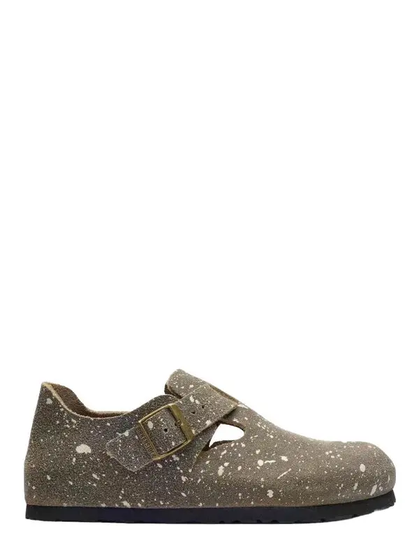 BIRKENSTOCK 1774 X Song For The Mute Speckled-suede Loafers - Brown