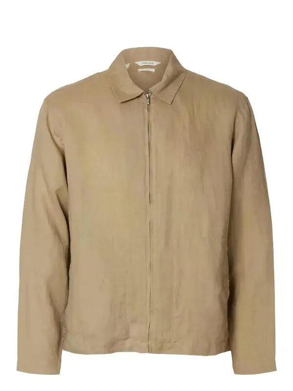 SELECTED Zip-up Shirt Jacket - Neutrals