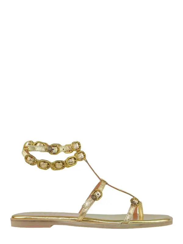 Kurt Geiger Regent Gladiator Sandals - Gold