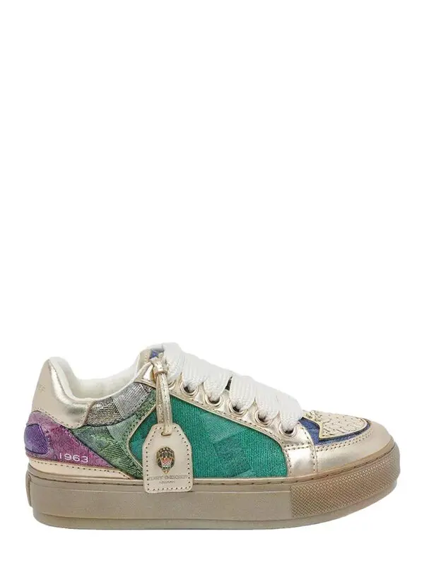 Kurt Geiger Southbank Lace-up Sneakers - Gold